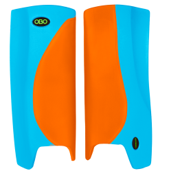 OBO Robo HI REBOUND LegGuards orange/peronblue Wing